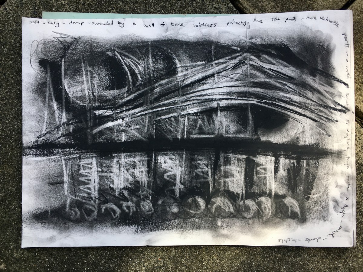 Tactile drawing class | Art by Jess Miller