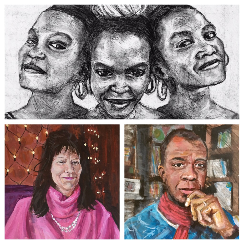 Online portraits spring 2021 | Art by Jess Miller